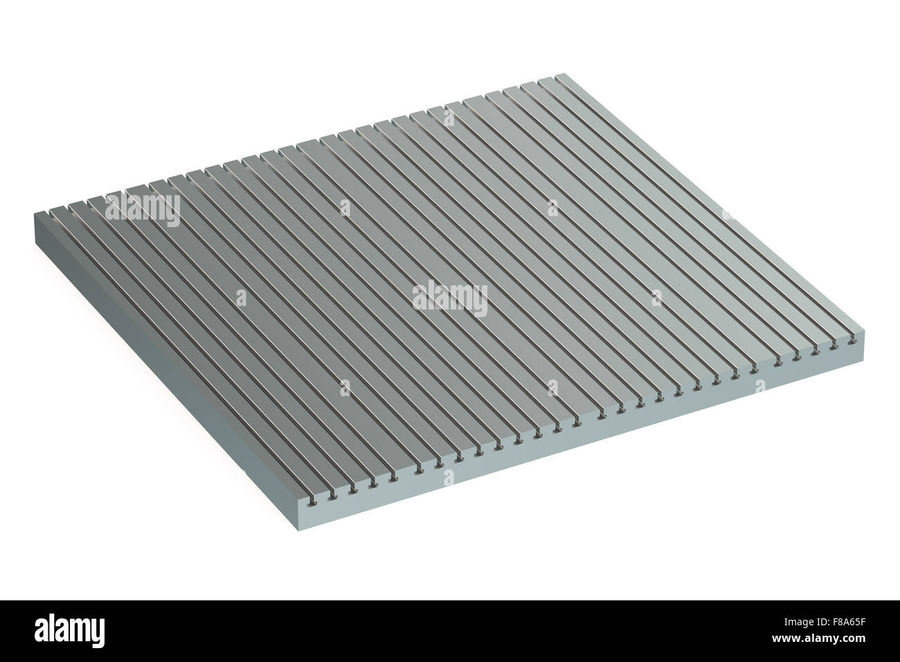 clamping plate isolated on white background Stock Photo - Alamy
