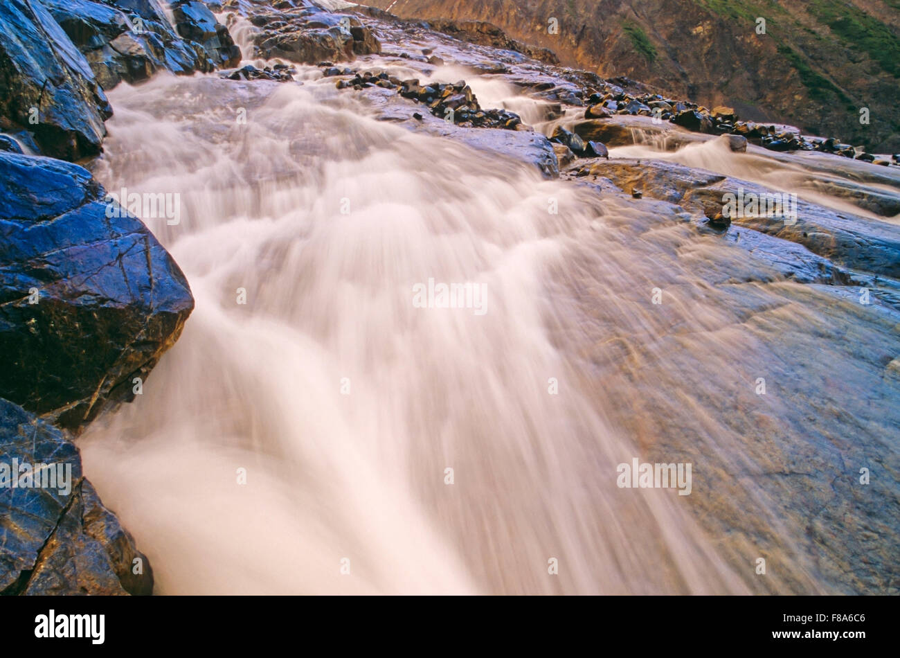 Creek on Hudson Bay Mountain, Smithers, British Columbia Stock Photo ...