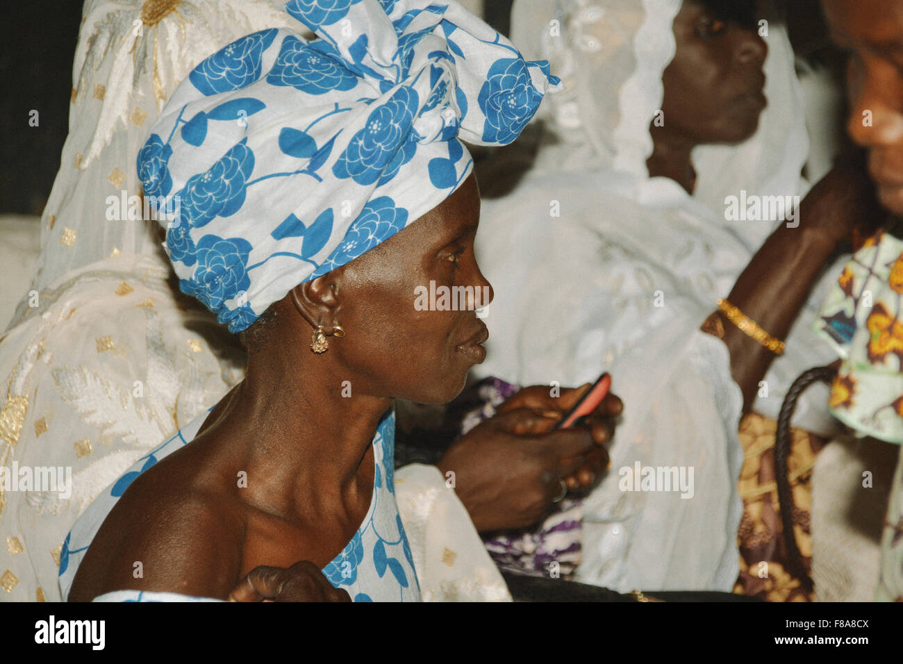 Profile portrait of an African woman Stock Photo - Alamy
