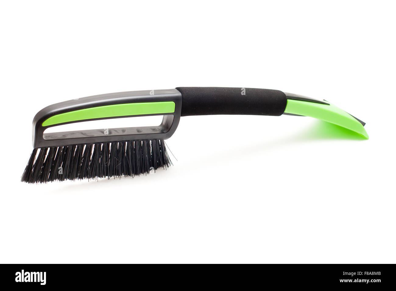 White snow on green Cut Out Stock Images & Pictures - Alamy