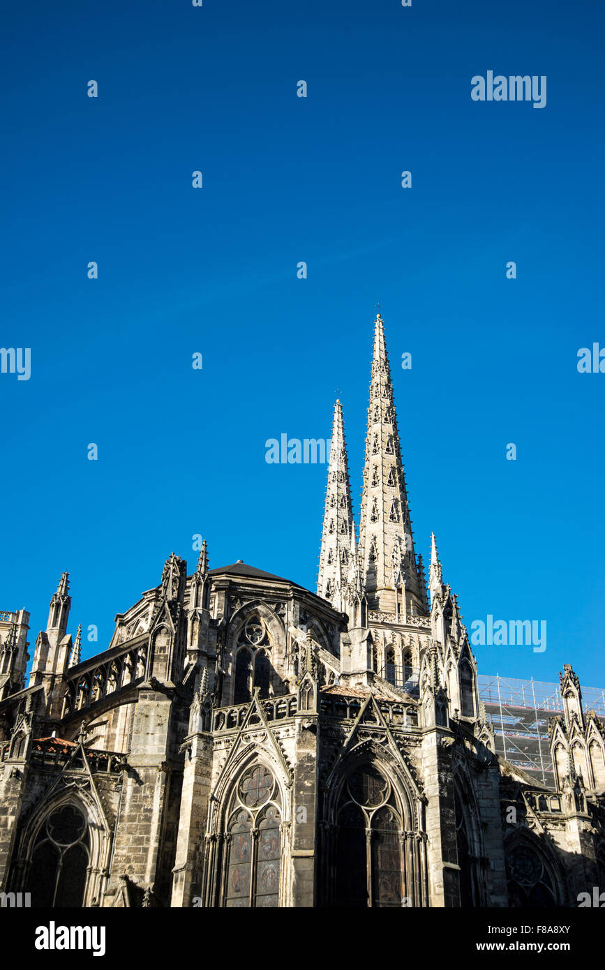 Cathedral Saint Andre Stock Photo - Alamy