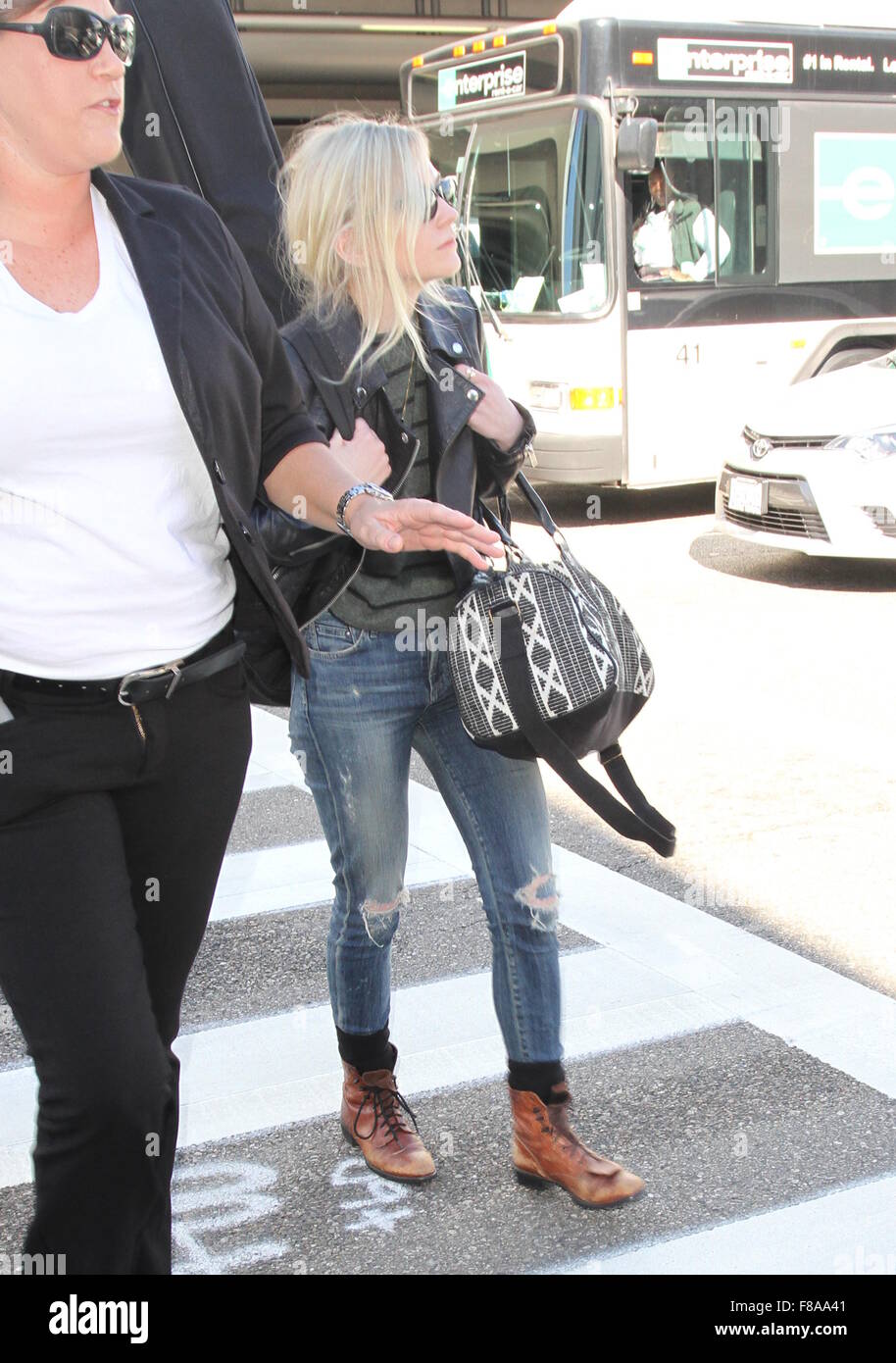'The Walking Dead' star Emily Kinney arrives at Los Angeles ...