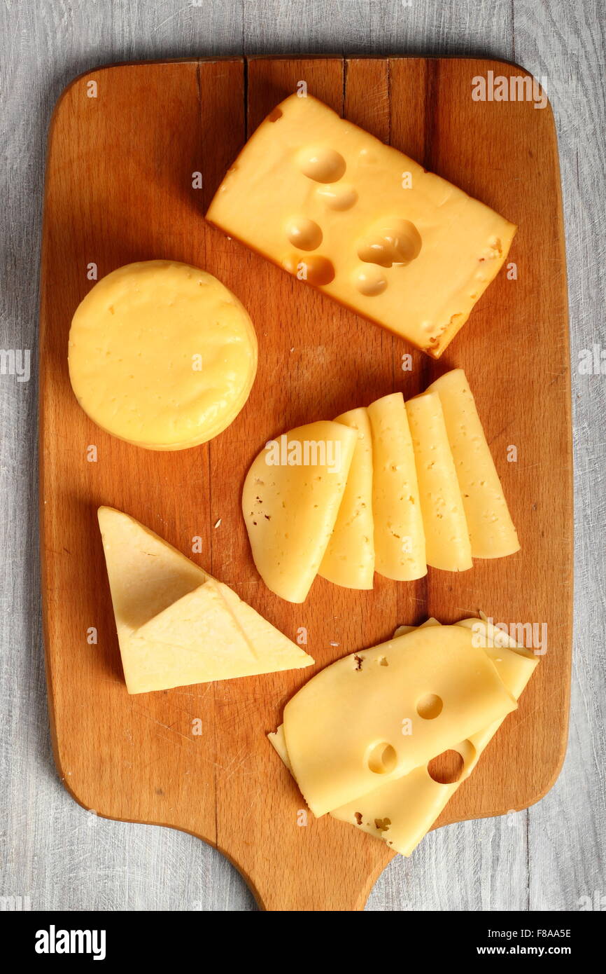 Cheese Assortments. Still Life Stock Photo - Alamy