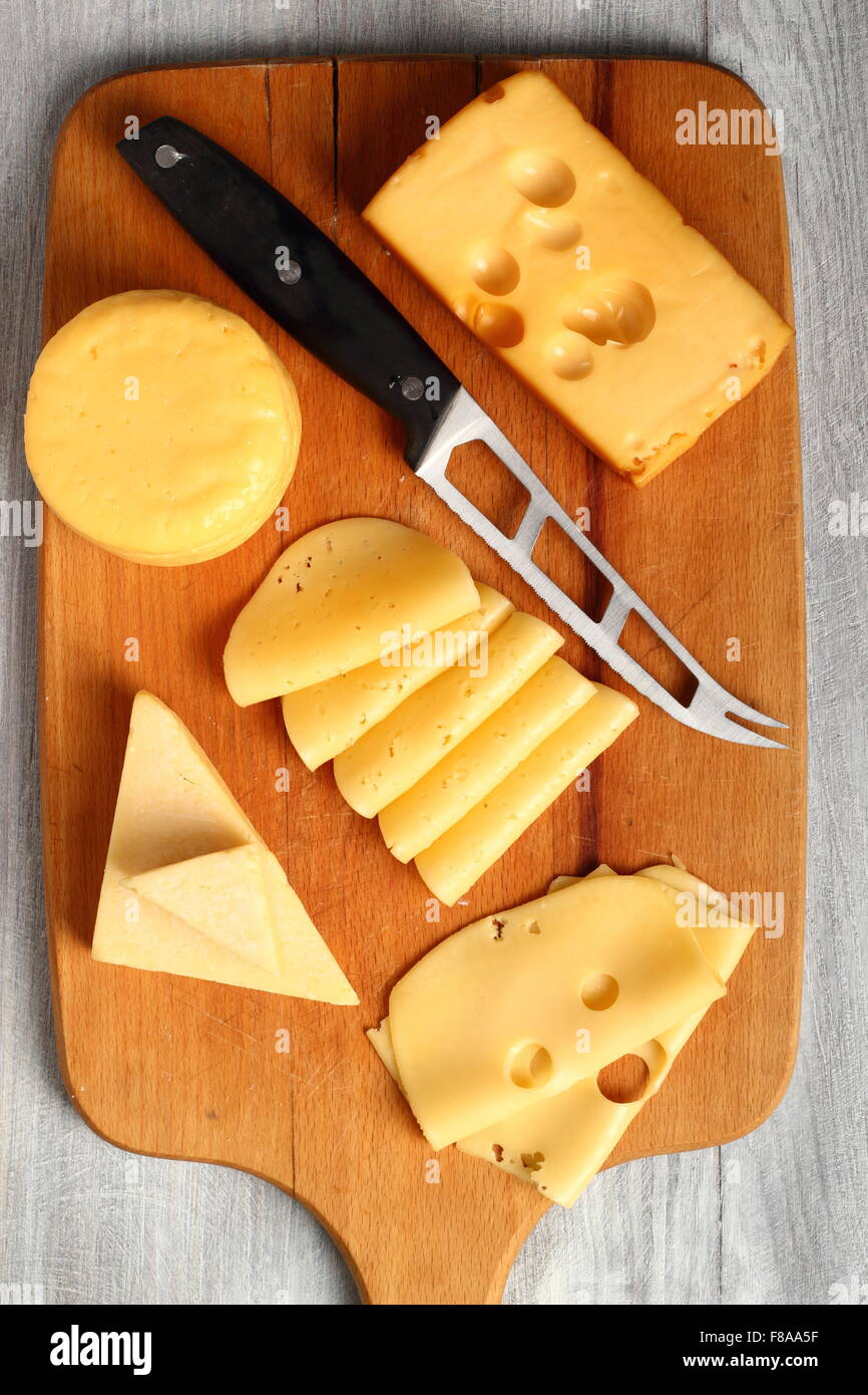 Cheese Assortments. Still Life Stock Photo - Alamy
