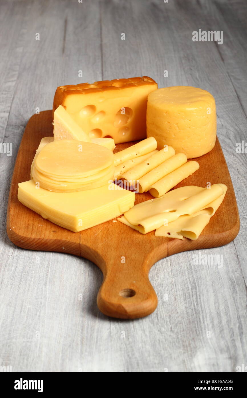 Cheese Assortments. Still Life Stock Photo - Alamy