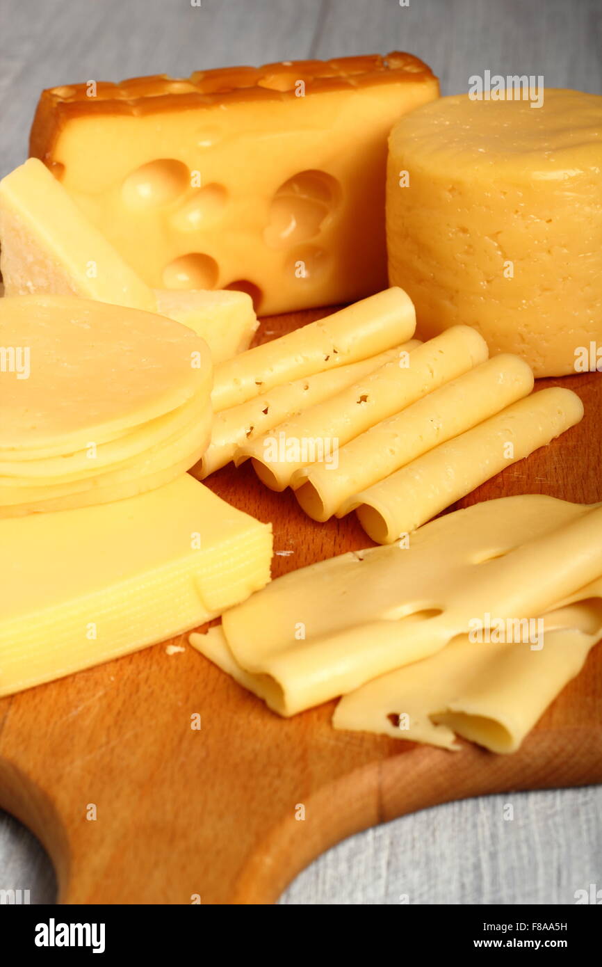 Cheese Assortments. Still Life Stock Photo - Alamy