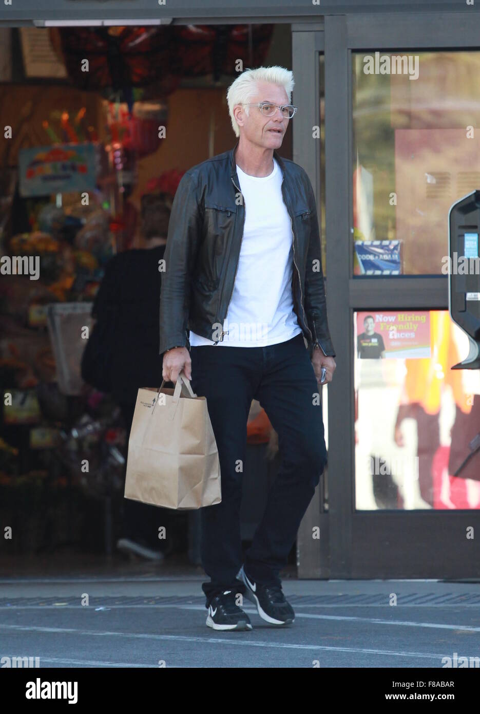 Harry Hamlin goes shopping at Ralphs grocery store in Studio City ...