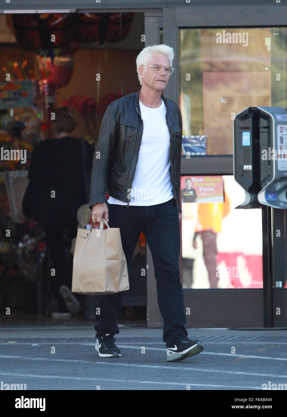 Harry Hamlin goes shopping at Ralphs grocery store in Studio City ...