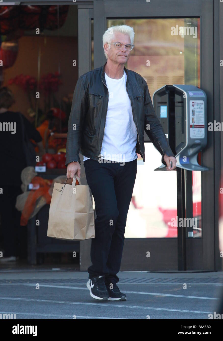 Harry Hamlin goes shopping at Ralphs grocery store in Studio City ...