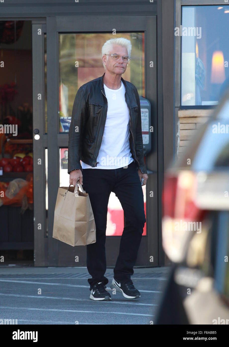 Harry Hamlin goes shopping at Ralphs grocery store in Studio City ...