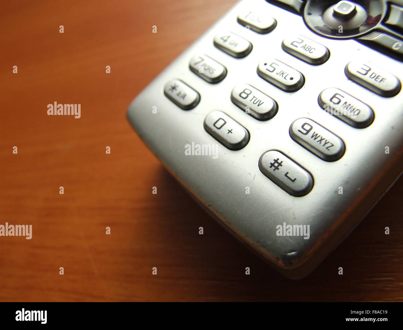 cellphone keypad closeup Stock Photo - Alamy