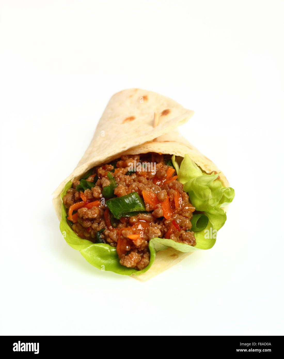 Asian beef tortilla hi-res stock photography and images - Alamy