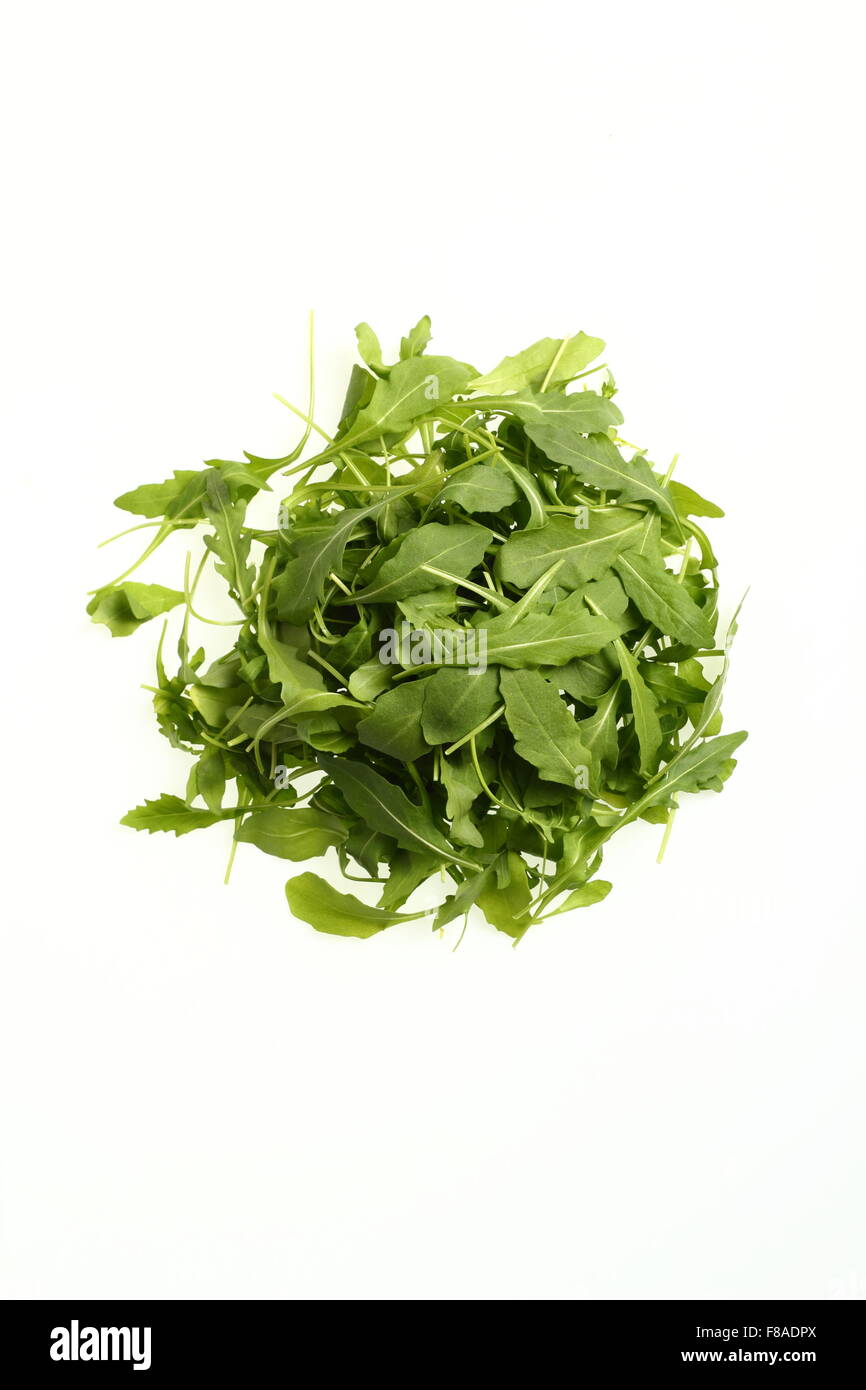 Eruca sativa Cut Out Stock Images & Pictures - Alamy