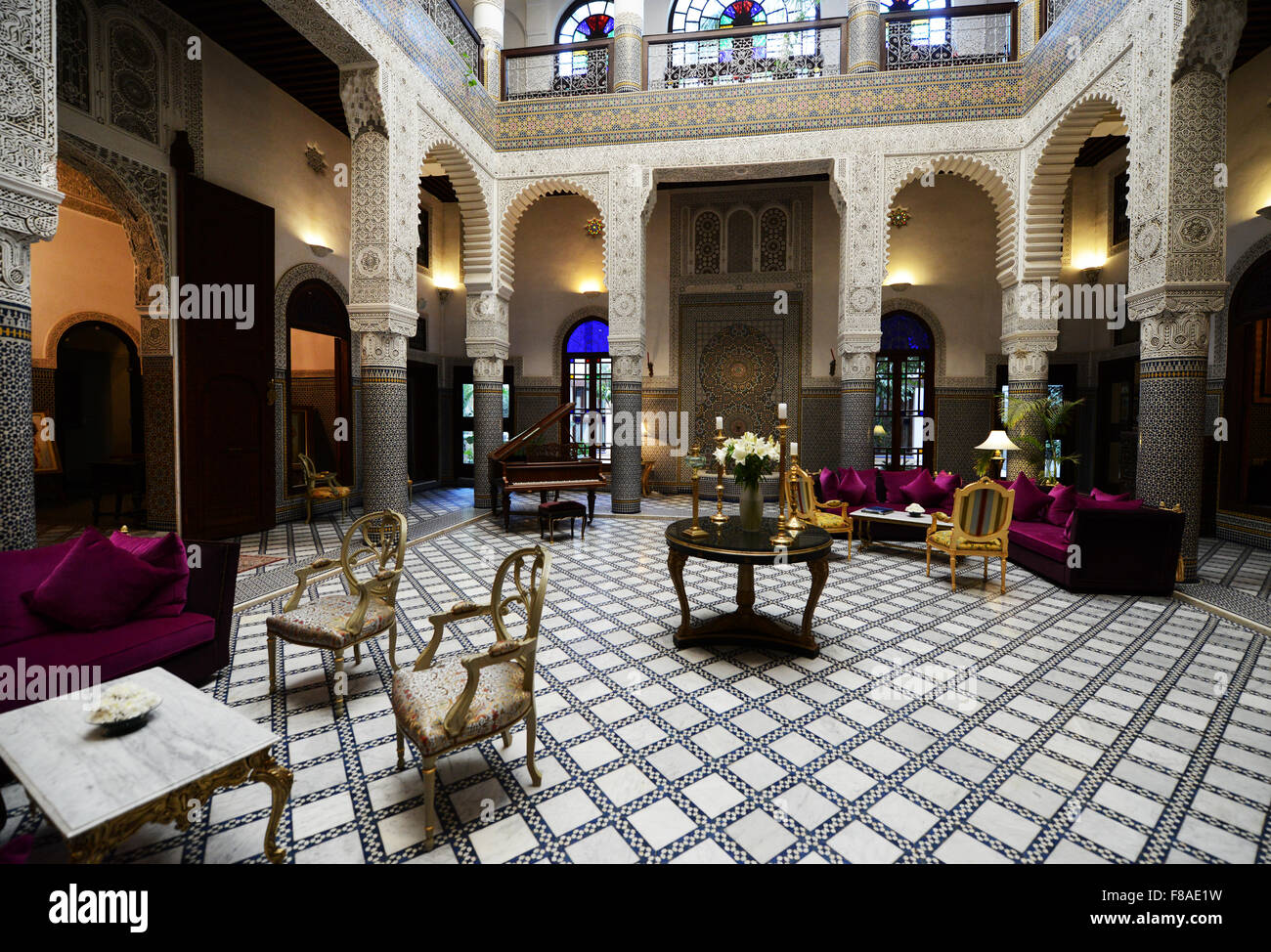Riad fes hi-res stock photography and images - Alamy