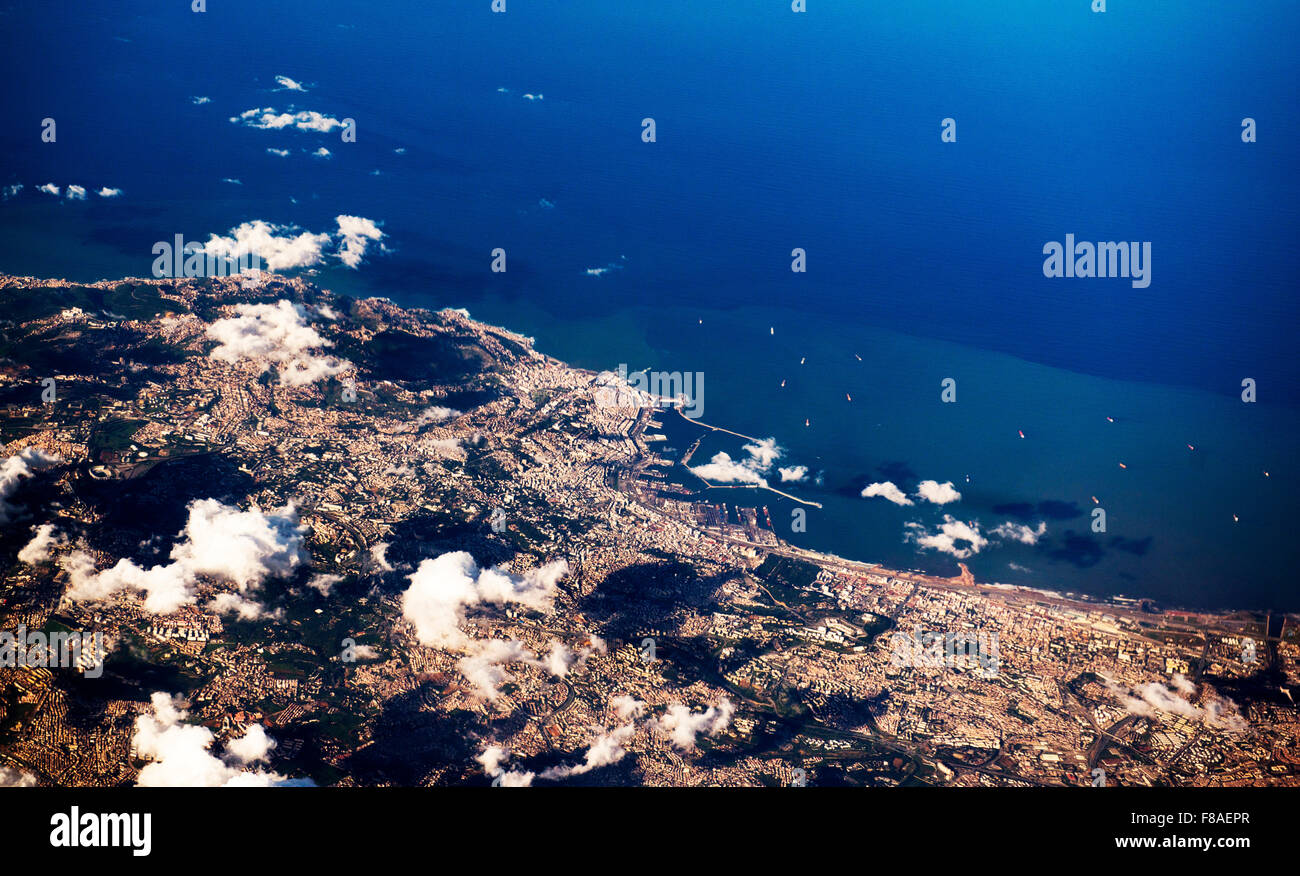 An aerial view of Algiers, the capital of Algeria Stock Photo - Alamy