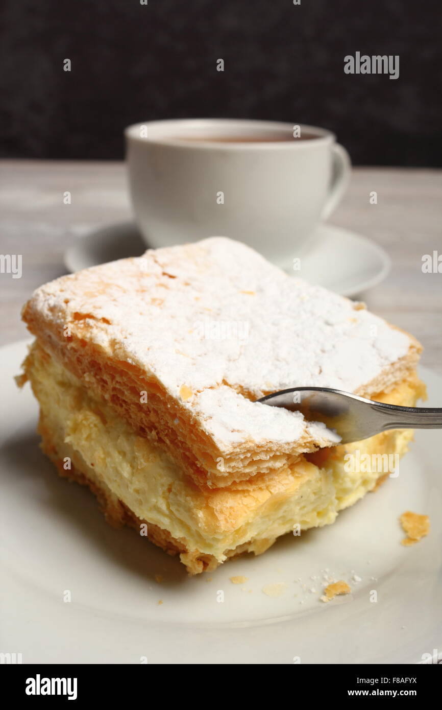 Kremowka cake hi-res stock photography and images - Alamy