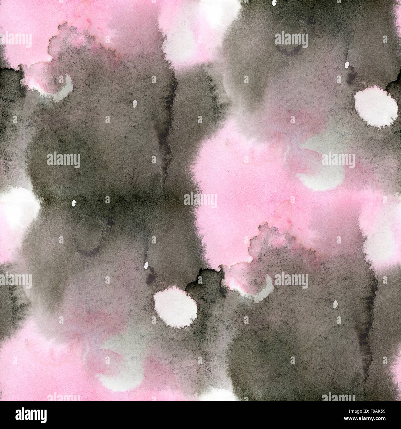 seamless texture watercolor black pink handmade background wallpaper ...
