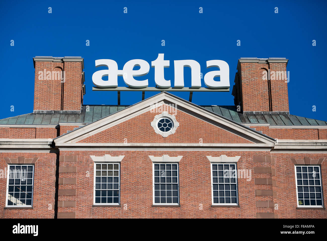 Aetna logo hi-res stock photography and images - Alamy