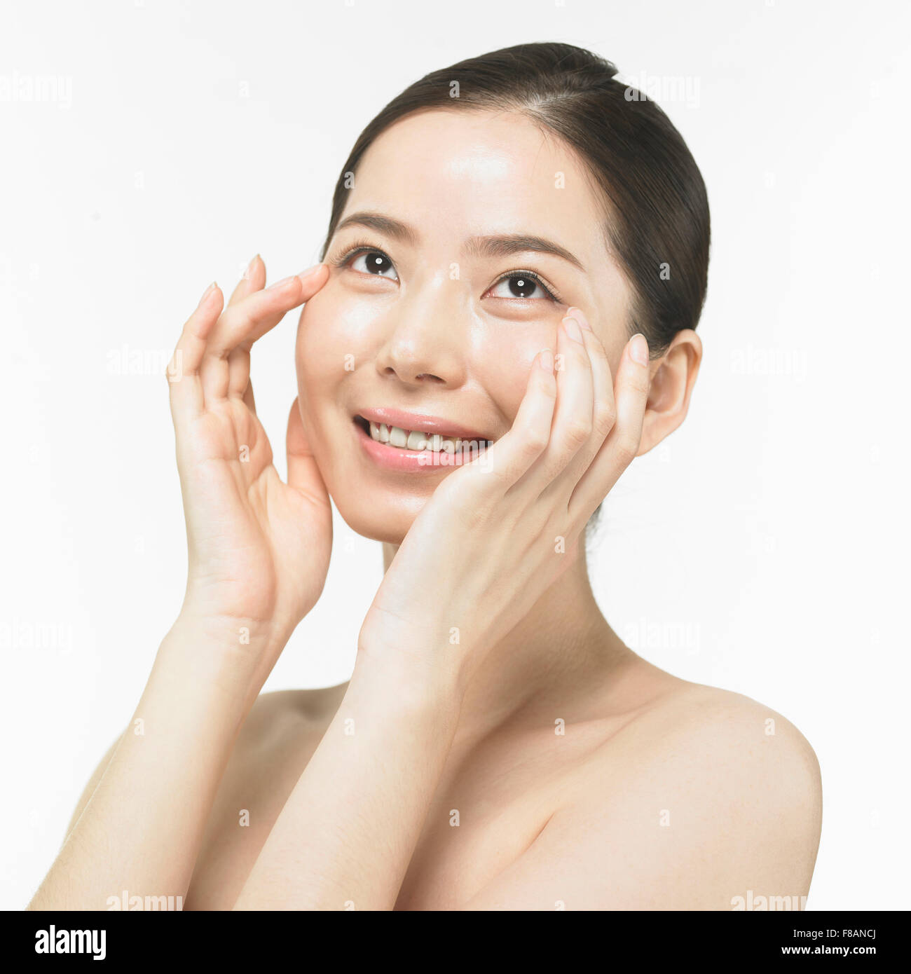 Pressing cheeks hi-res stock photography and images - Alamy