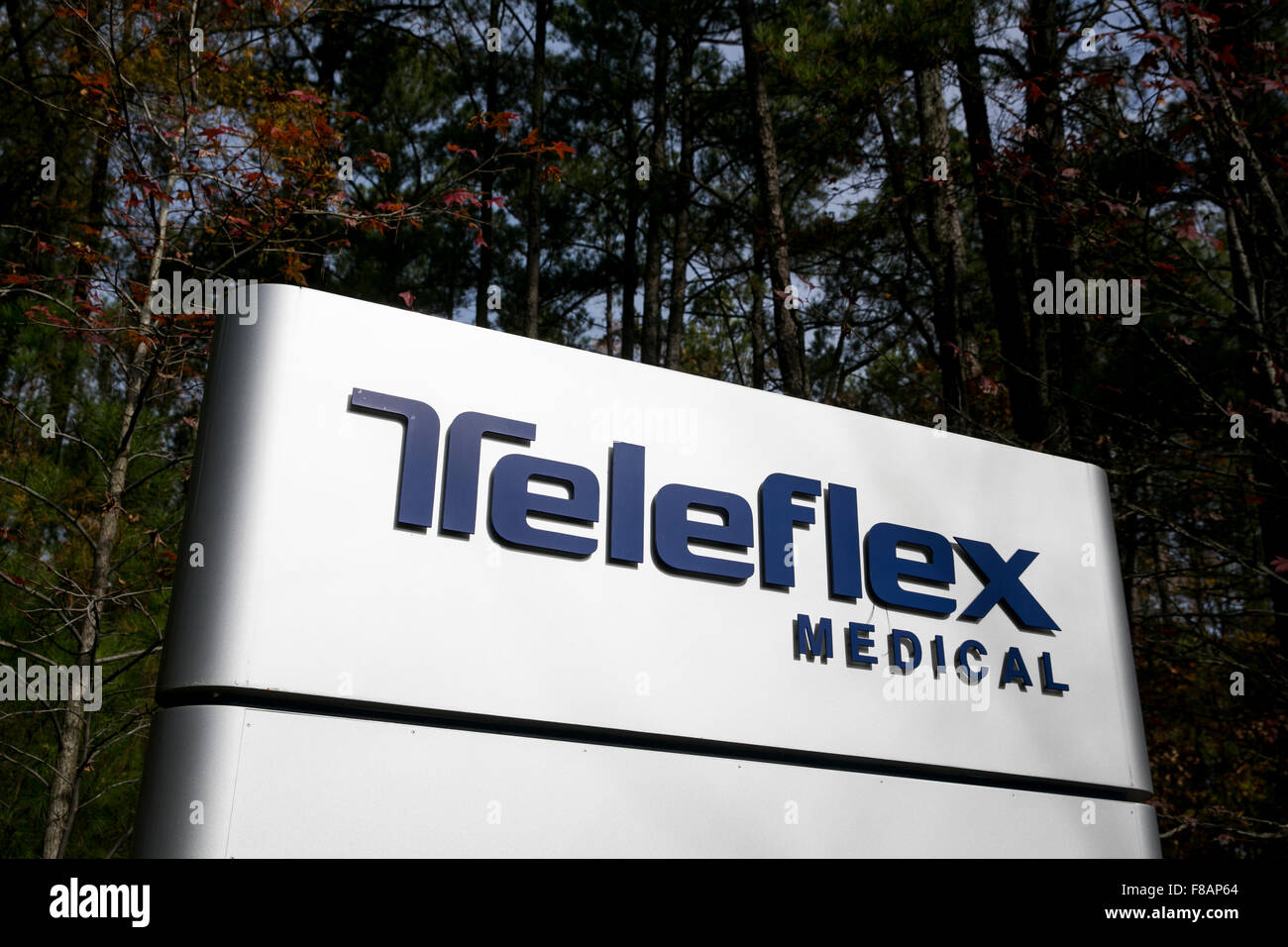 A logo sign outside of a facility occupied by Teleflex Medical in ...