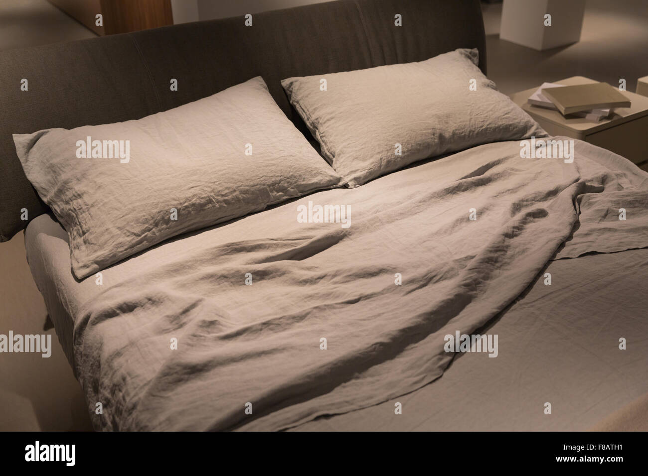 Crumpled bed hi-res stock photography and images - Alamy