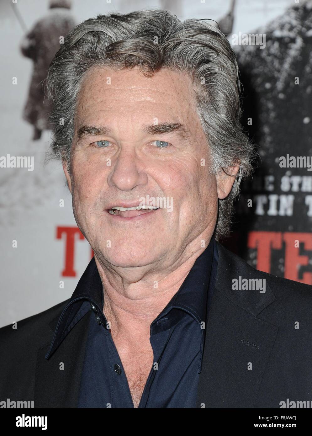 Los Angeles, CA, USA. 7th Dec, 2015. Kurt Russell at arrivals for THE ...