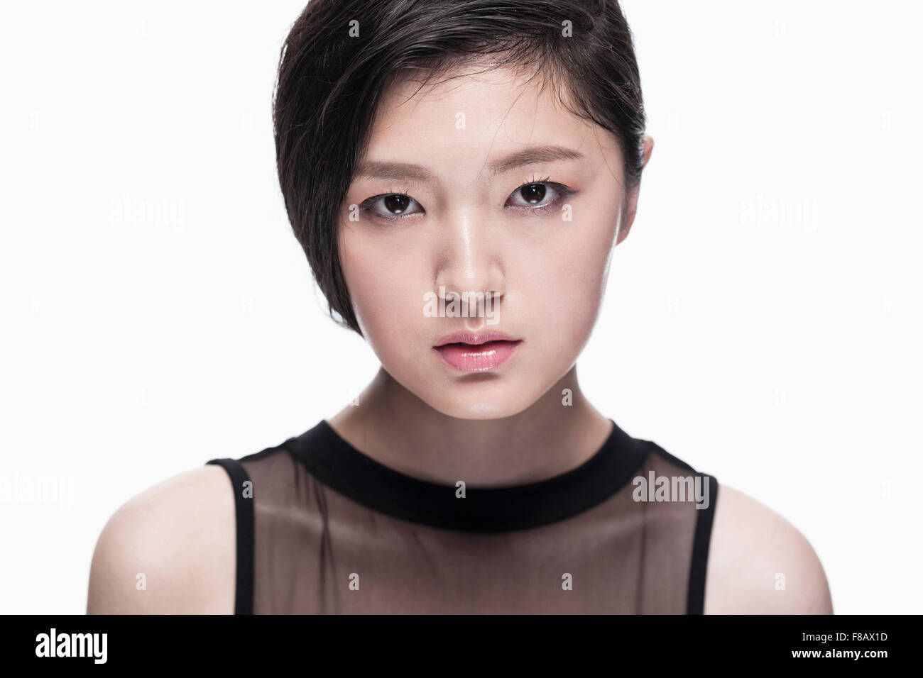 Young chinese woman front hi-res stock photography and images - Alamy