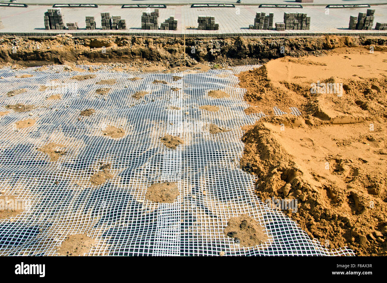 Paving works hi-res stock photography and images - Alamy