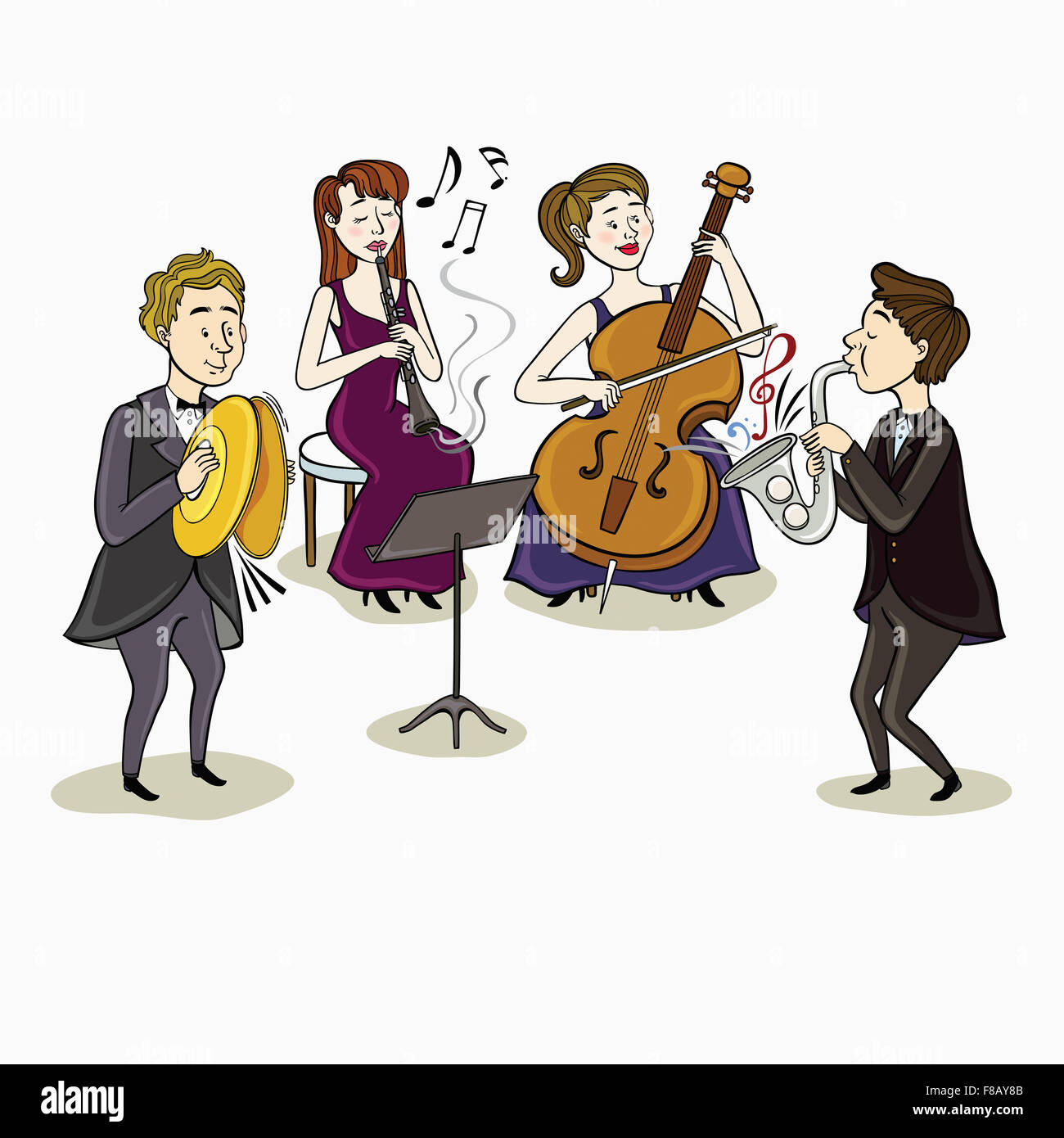 Cello saxophone Cut Out Stock Images & Pictures - Alamy