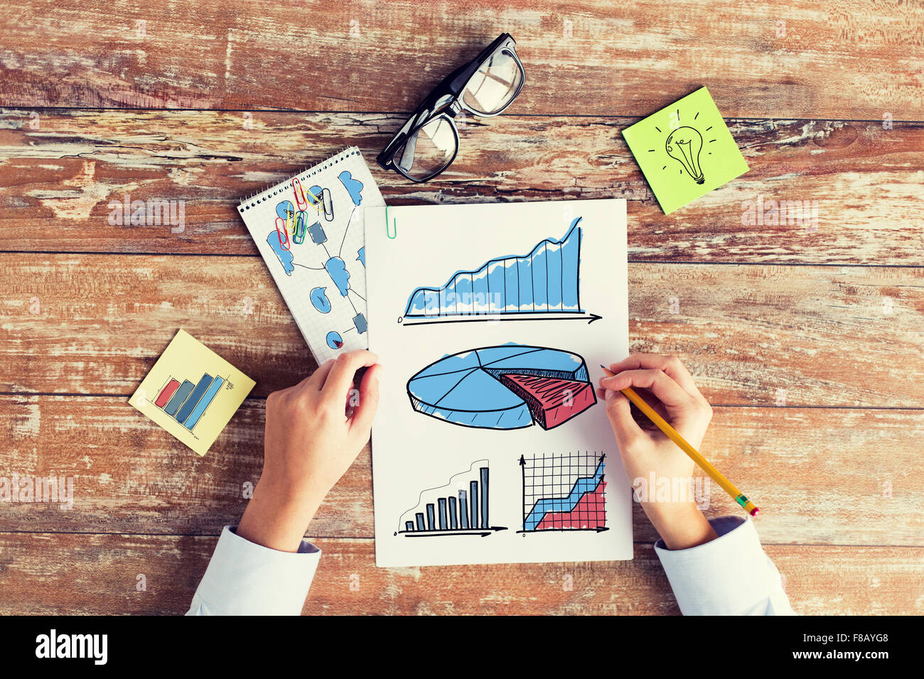 Graphs Charts Drawing High Resolution Stock Photography and Images - Alamy