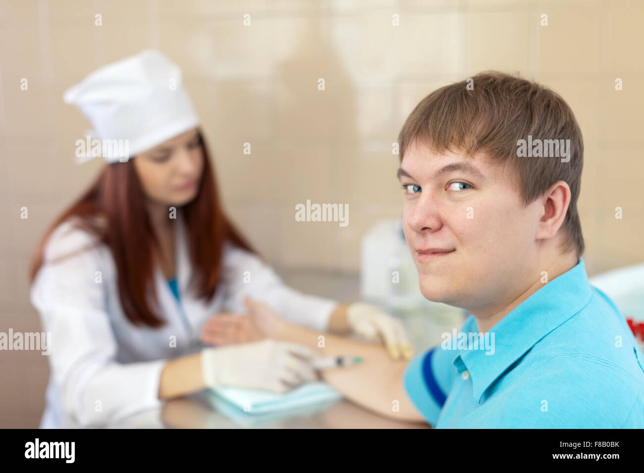 Intravenous injection on white hi-res stock photography and images - Alamy