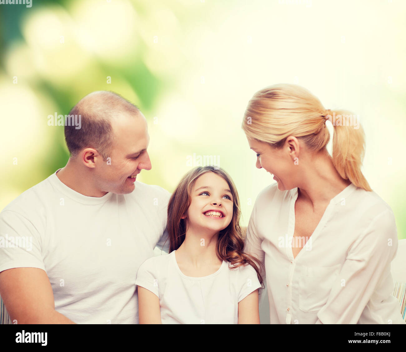 happy family at home Stock Photo - Alamy