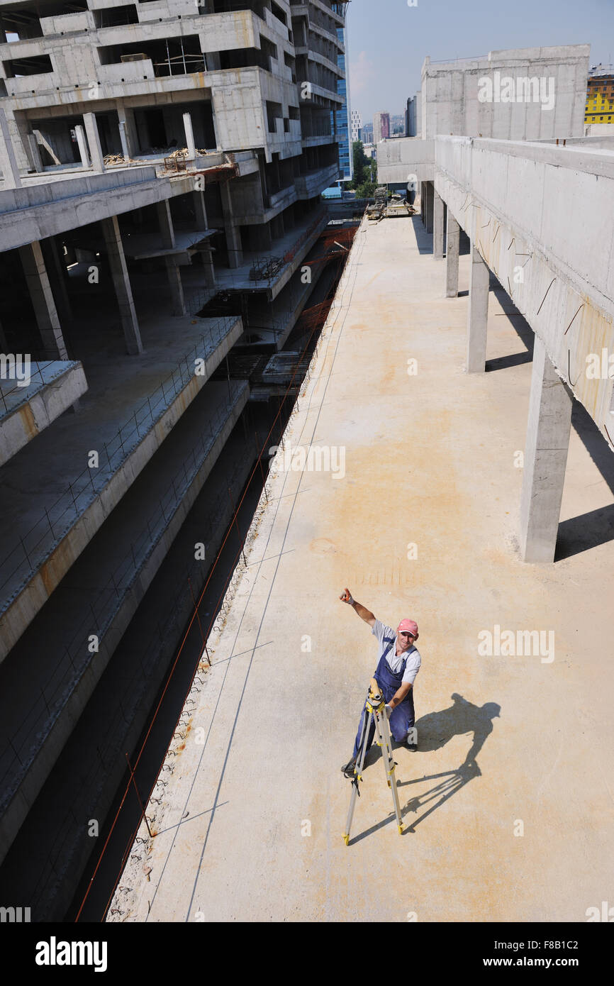 Construction Project business man Architect engineer manager at ...
