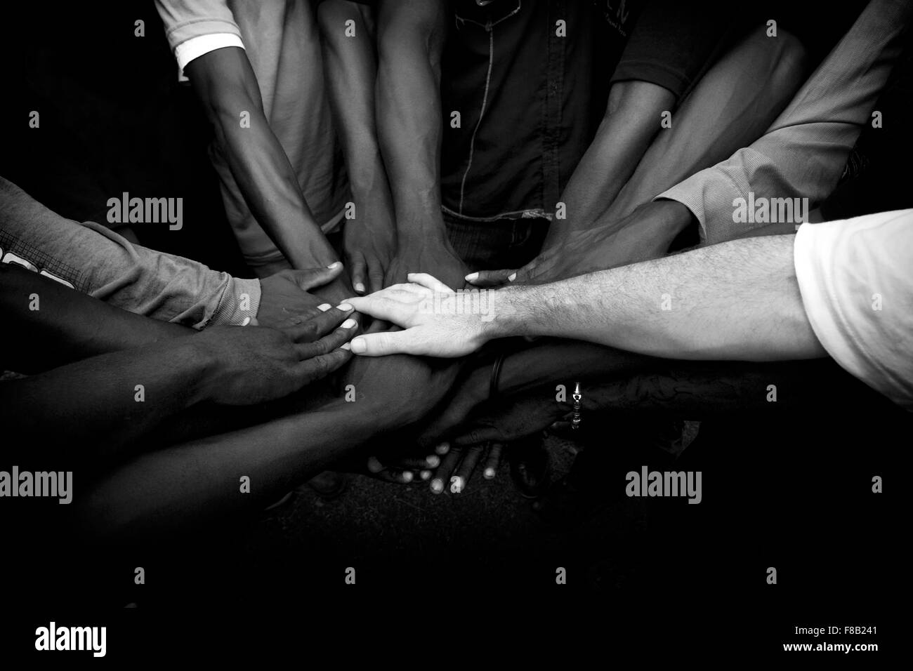 Haiti disaster Black and White Stock Photos & Images - Alamy