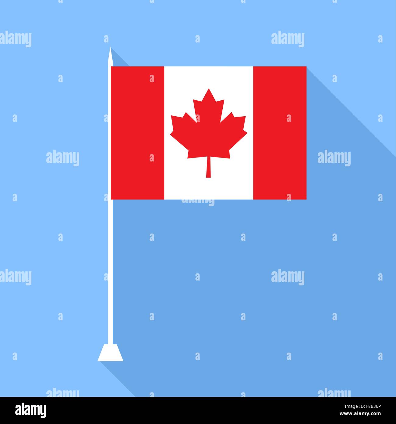 Canada flag country geography hi-res stock photography and images - Alamy