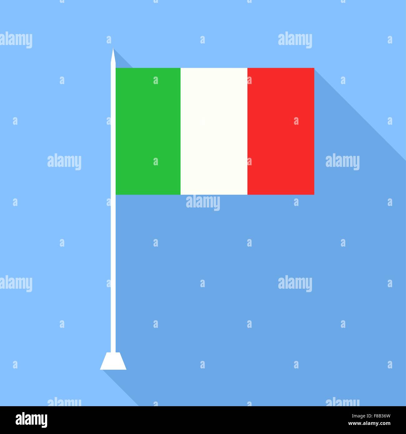 Flag of Italy. Vector illustration Stock Vector Image & Art - Alamy