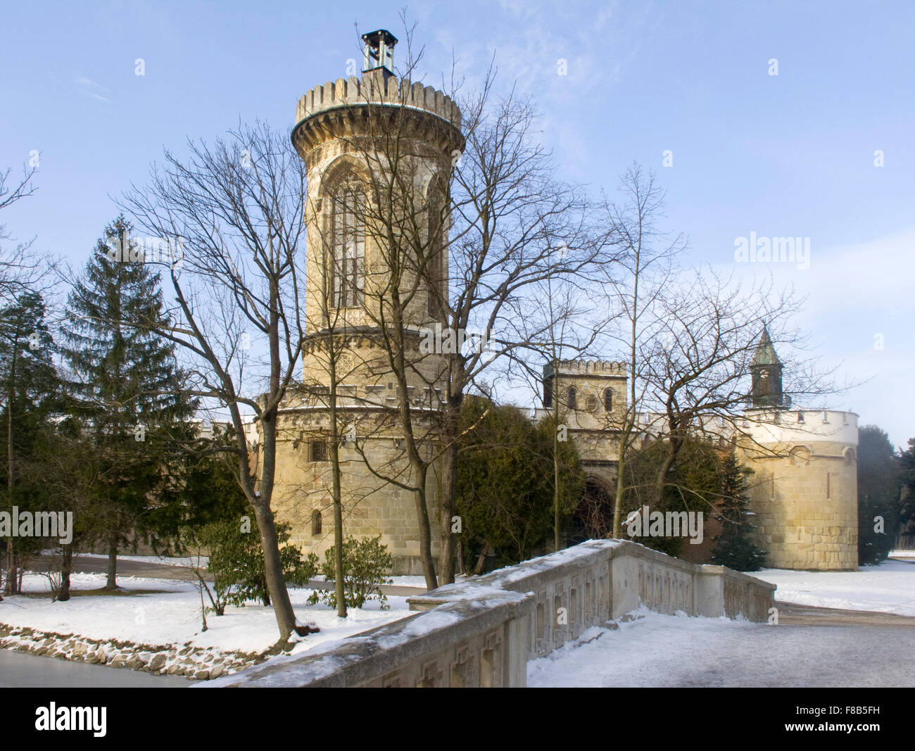 Österreich, Niederösterreich, Laxenburg bei Wien, Franzensburg im Park ...