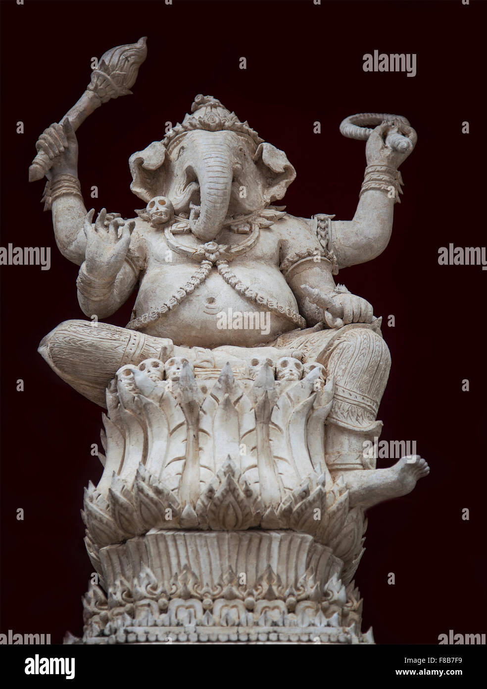 Image of a multi armed elephant statue Stock Photo - Alamy