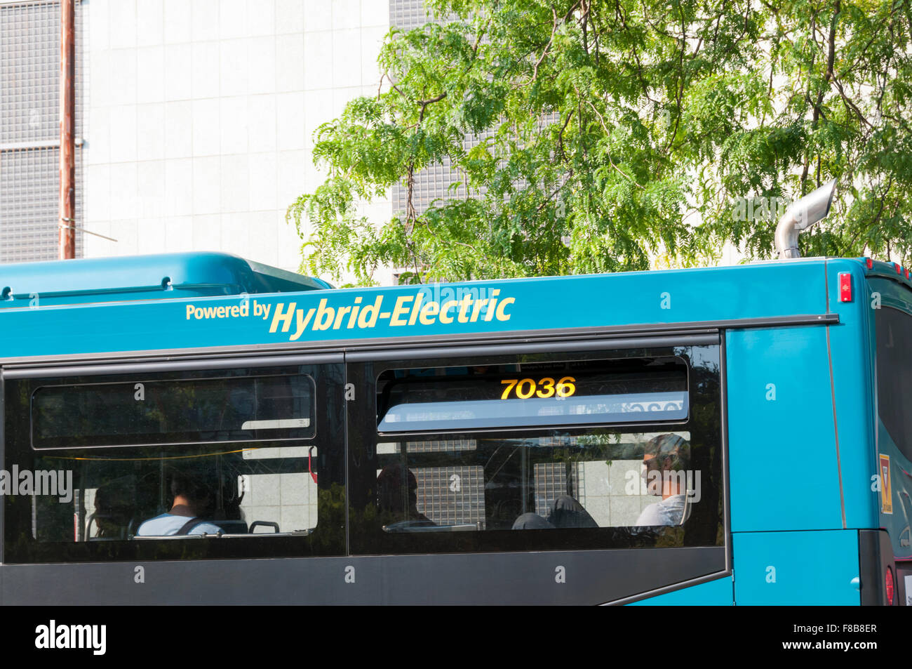 Hybrid electric bus hi-res stock photography and images - Alamy