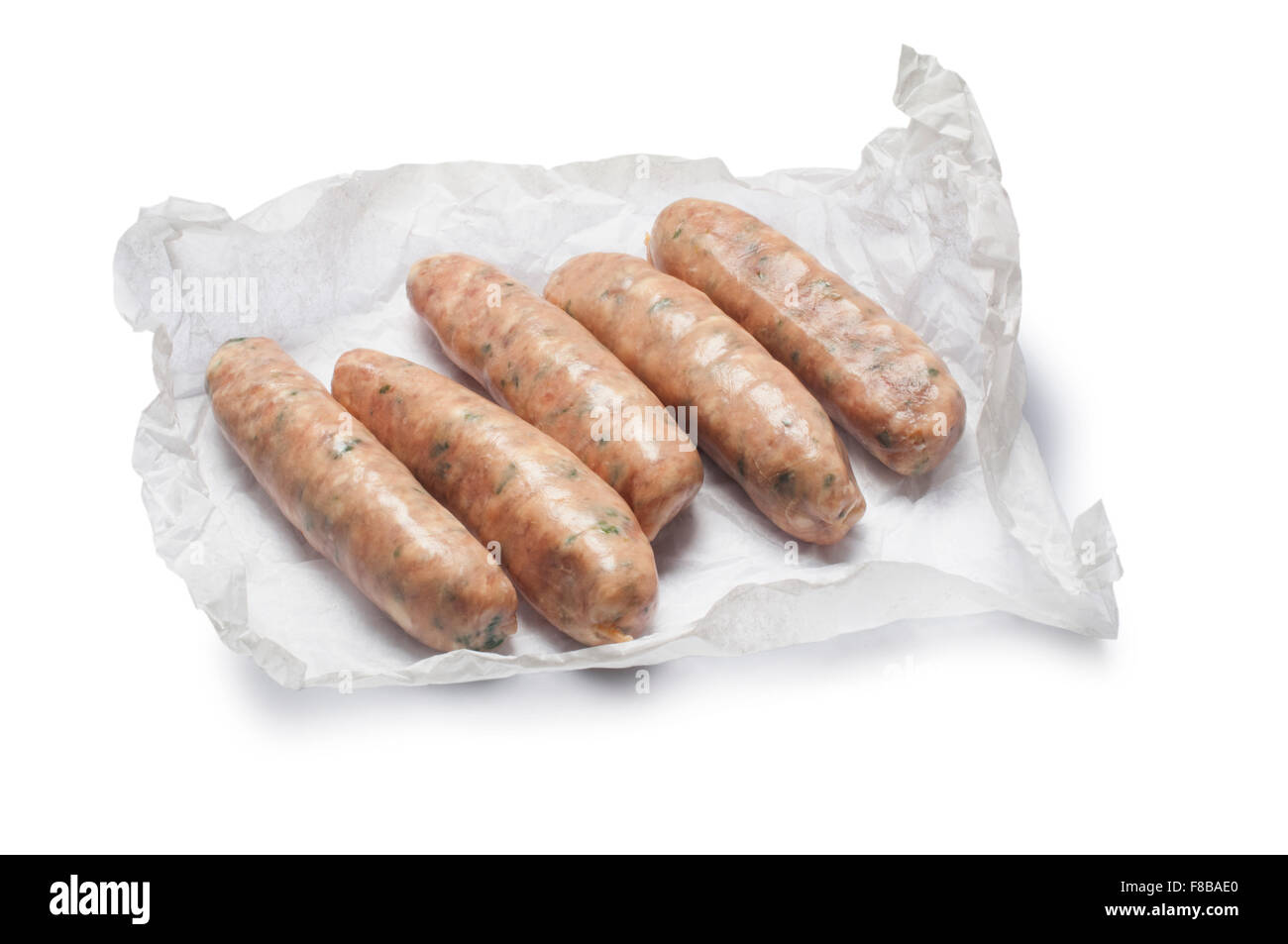 Sausages on paper hi-res stock photography and images - Alamy