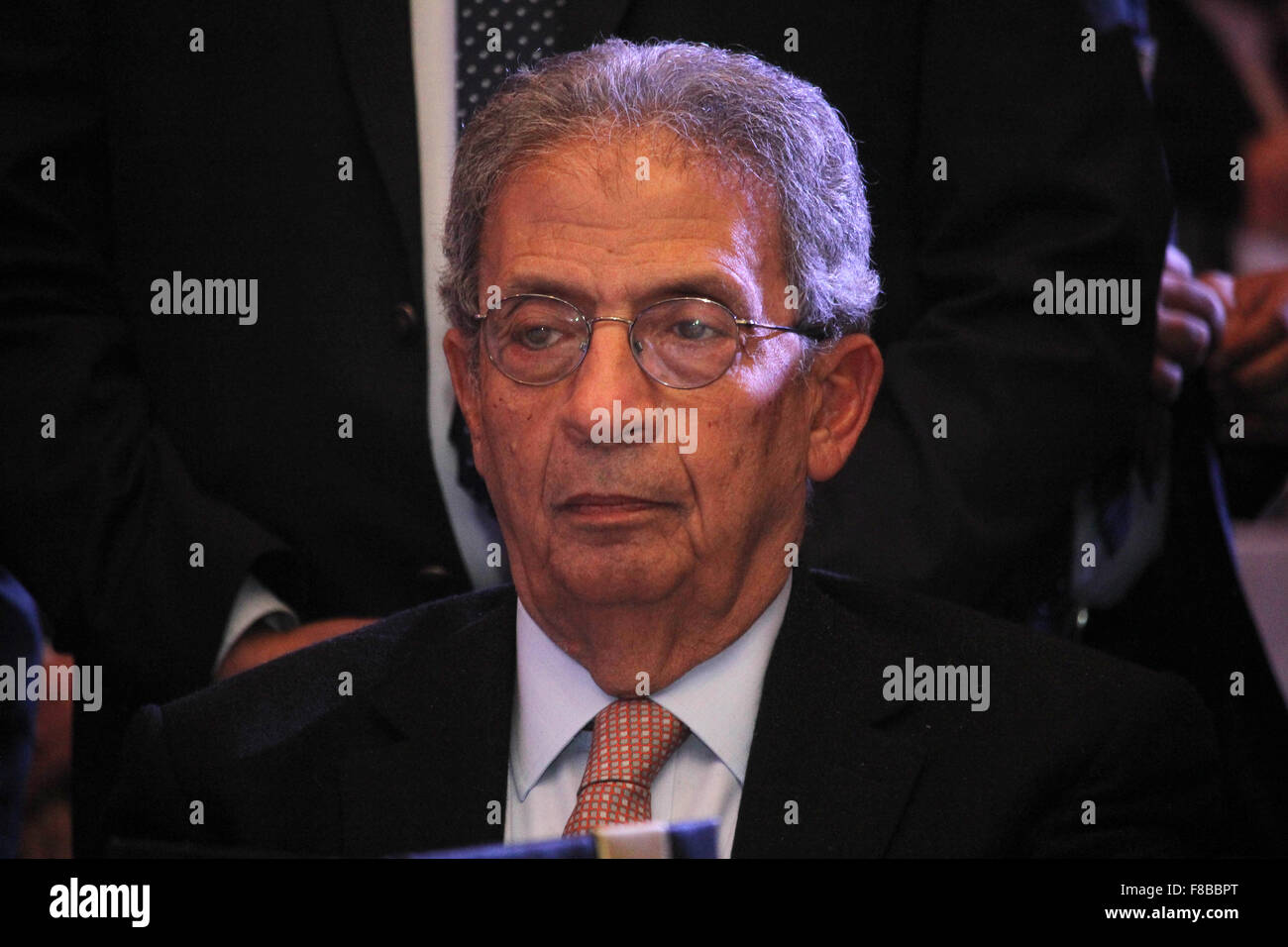 Cairo, Egypt. 7th Dec, 2015. Egyptian former Secretary-General of the ...