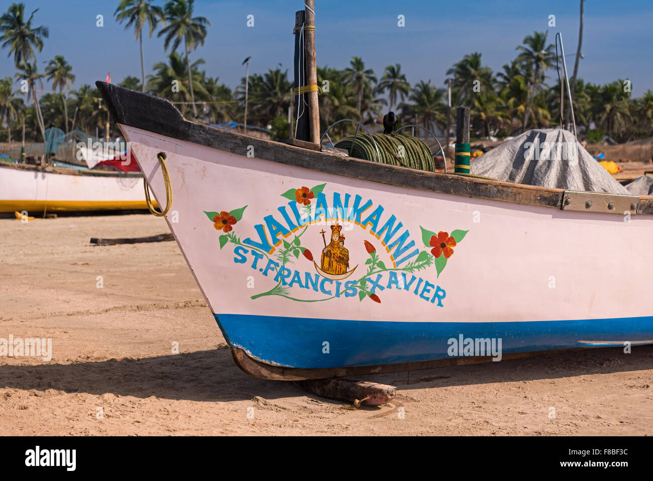 Traditional Goan Fishing Boat High Resolution Stock Photography and ...