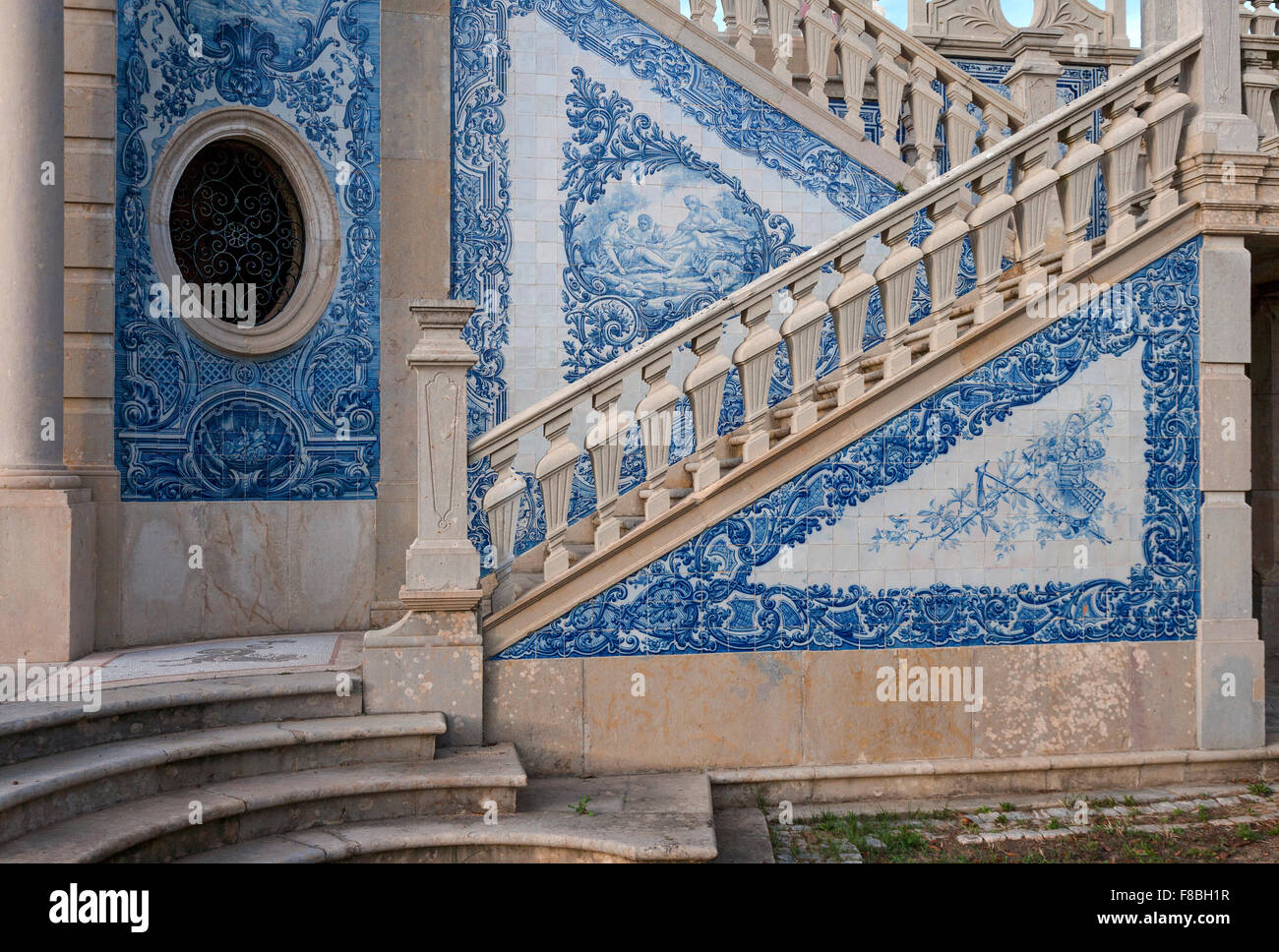 Palacio de Estoi (The Palace of Estoi), near Faro Portugal Stock Photo ...