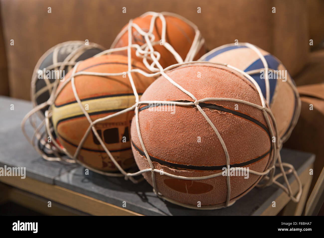 Vintage basketball ball hi-res stock photography and images - Alamy