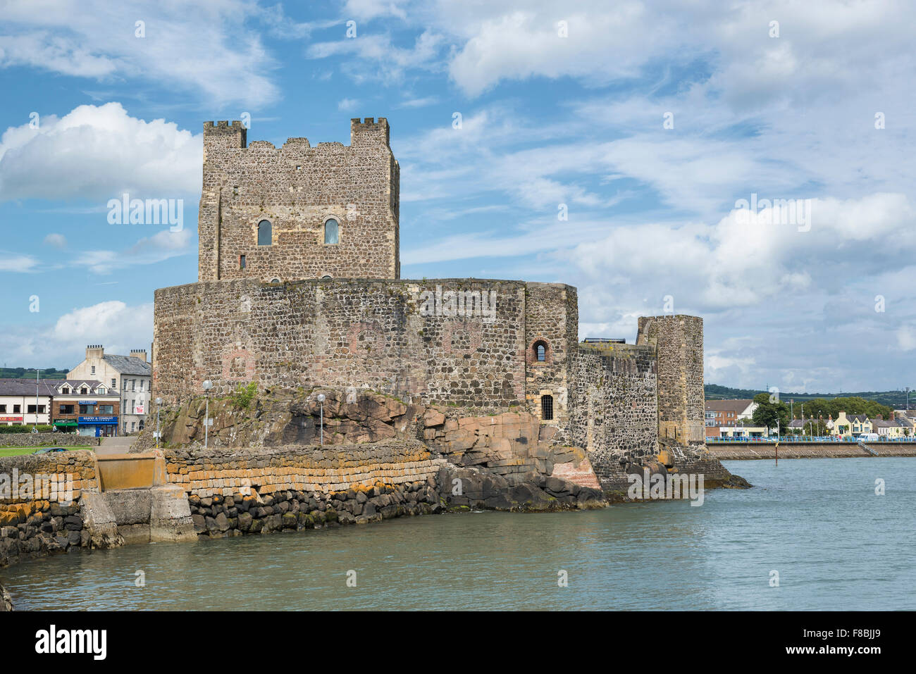 Carrickfergus Castle in Belfast, Northern Ireland, United Kingdom Stock Photo - Alamy
