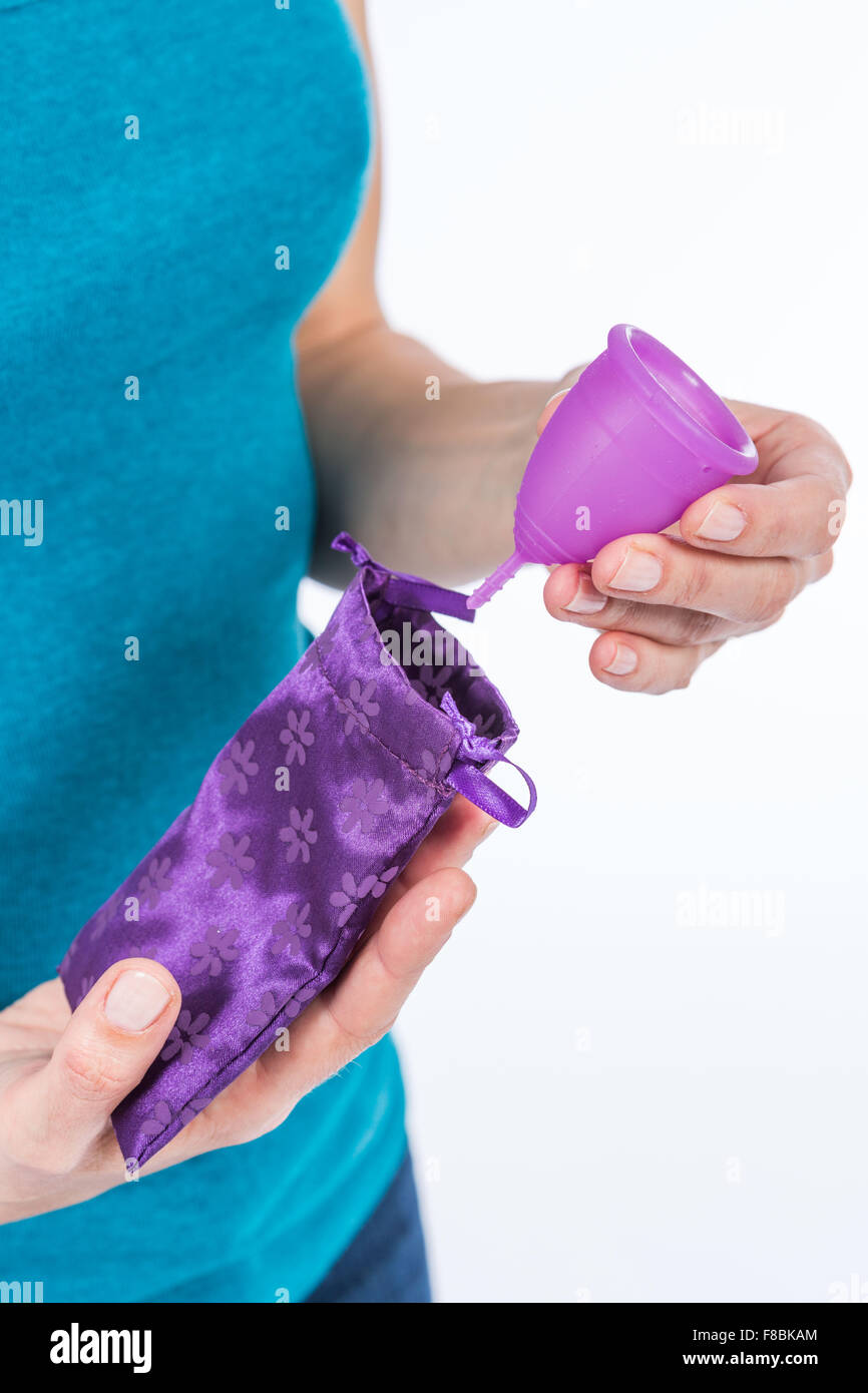 Menstrual cup hi-res stock photography and images - Alamy