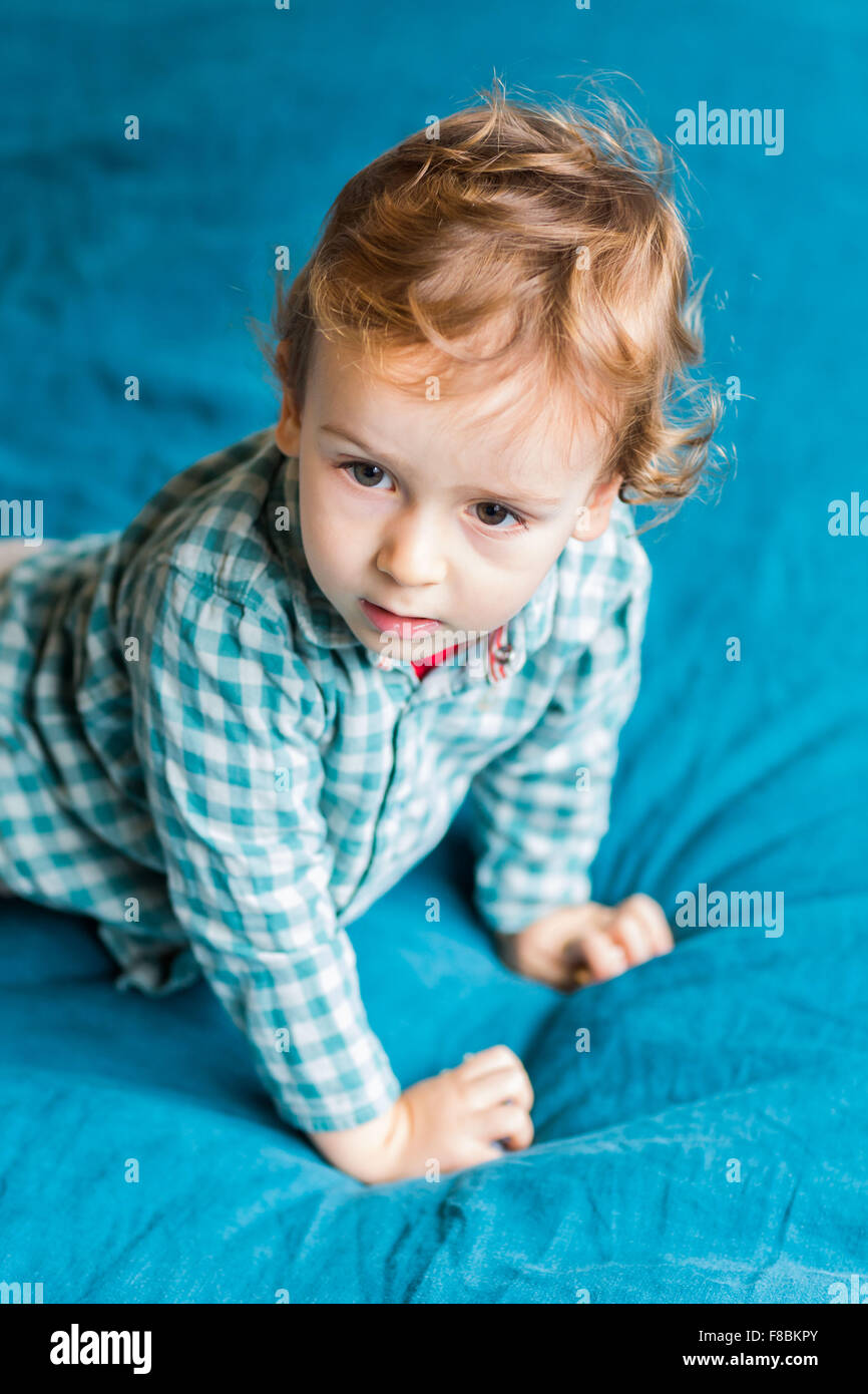 2 year-old boy Stock Photo - Alamy