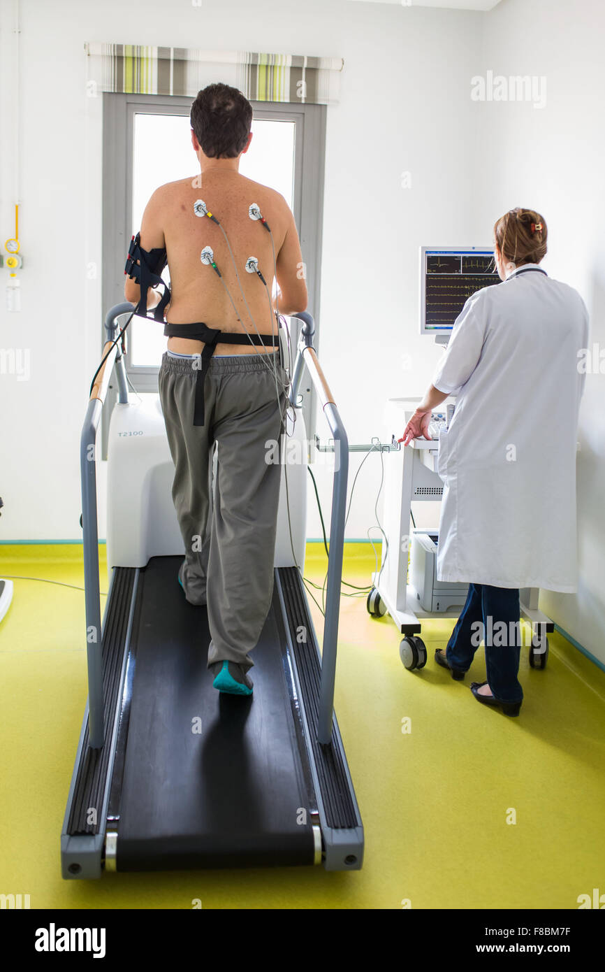 Stress ecg hi-res stock photography and images - Alamy