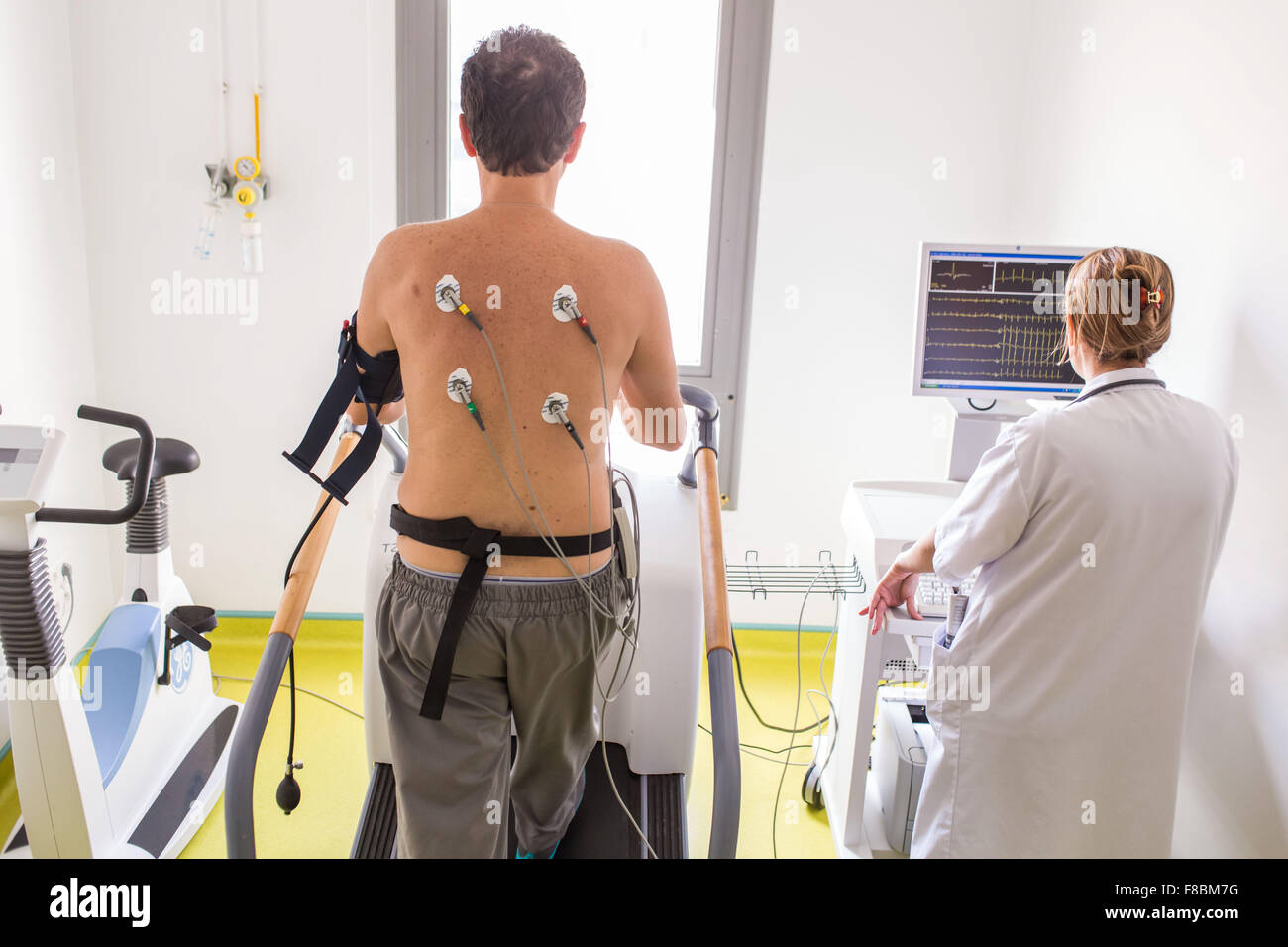 Ecg test hi-res stock photography and images - Alamy