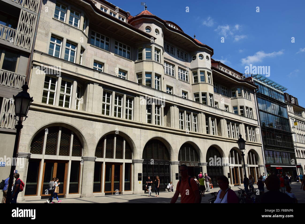 Historical building in Munich, Bavaria, Germany Stock Photo - Alamy